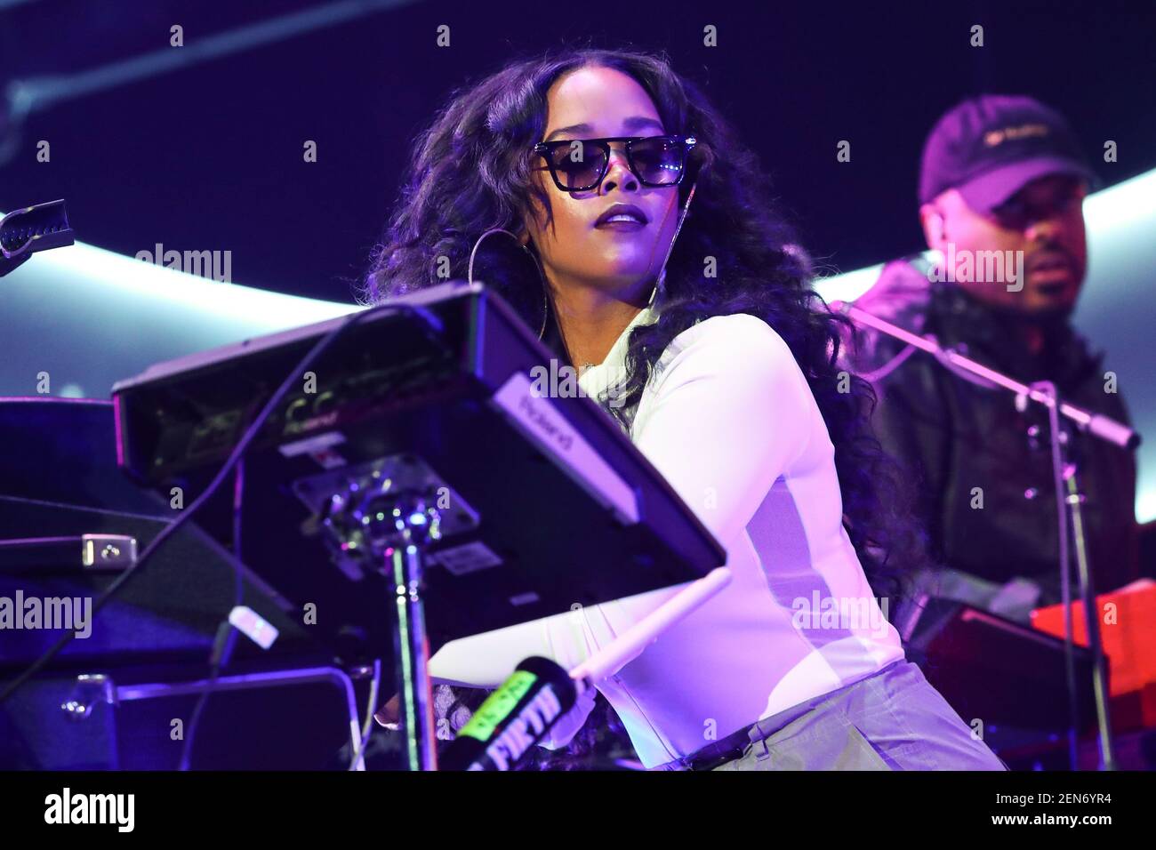 LOS ANGELES, CALIFORNIA, USA - JUNE 20: Singer H.E.R. (Gabi Wilson ...