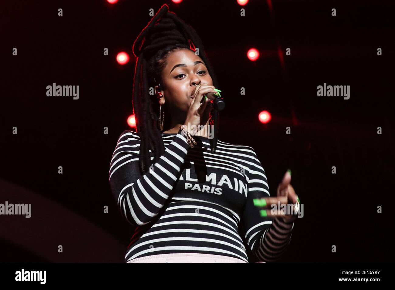 LOS ANGELES, CALIFORNIA, USA - JUNE 20: Singer Bri Steves performs on ...