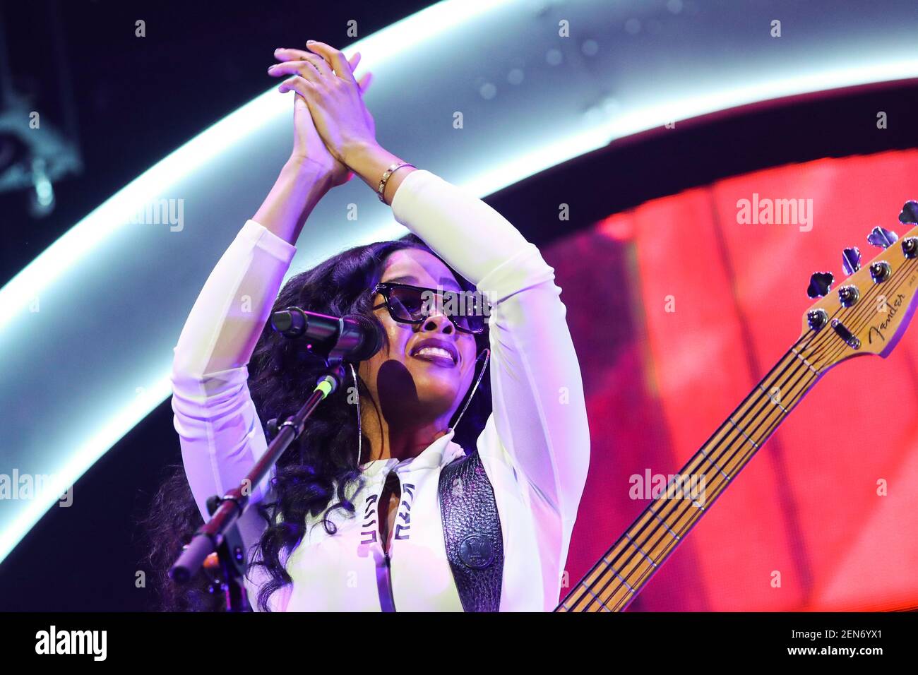 LOS ANGELES, CALIFORNIA, USA - JUNE 20: Singer H.E.R. (Gabi Wilson ...