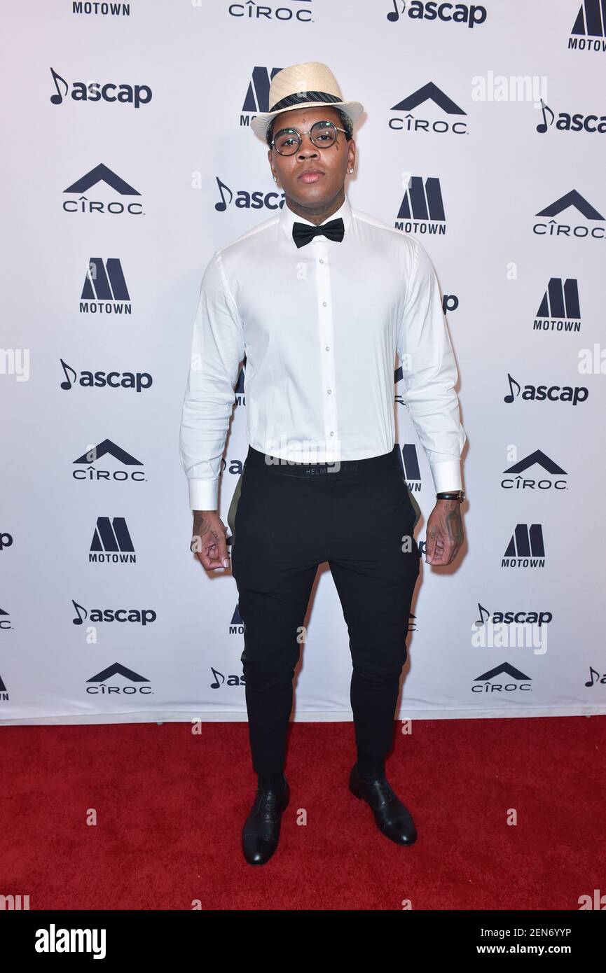 Kevin Gates arrives to the 2019 ASCAP Rhythm and Soul Awards at The ...
