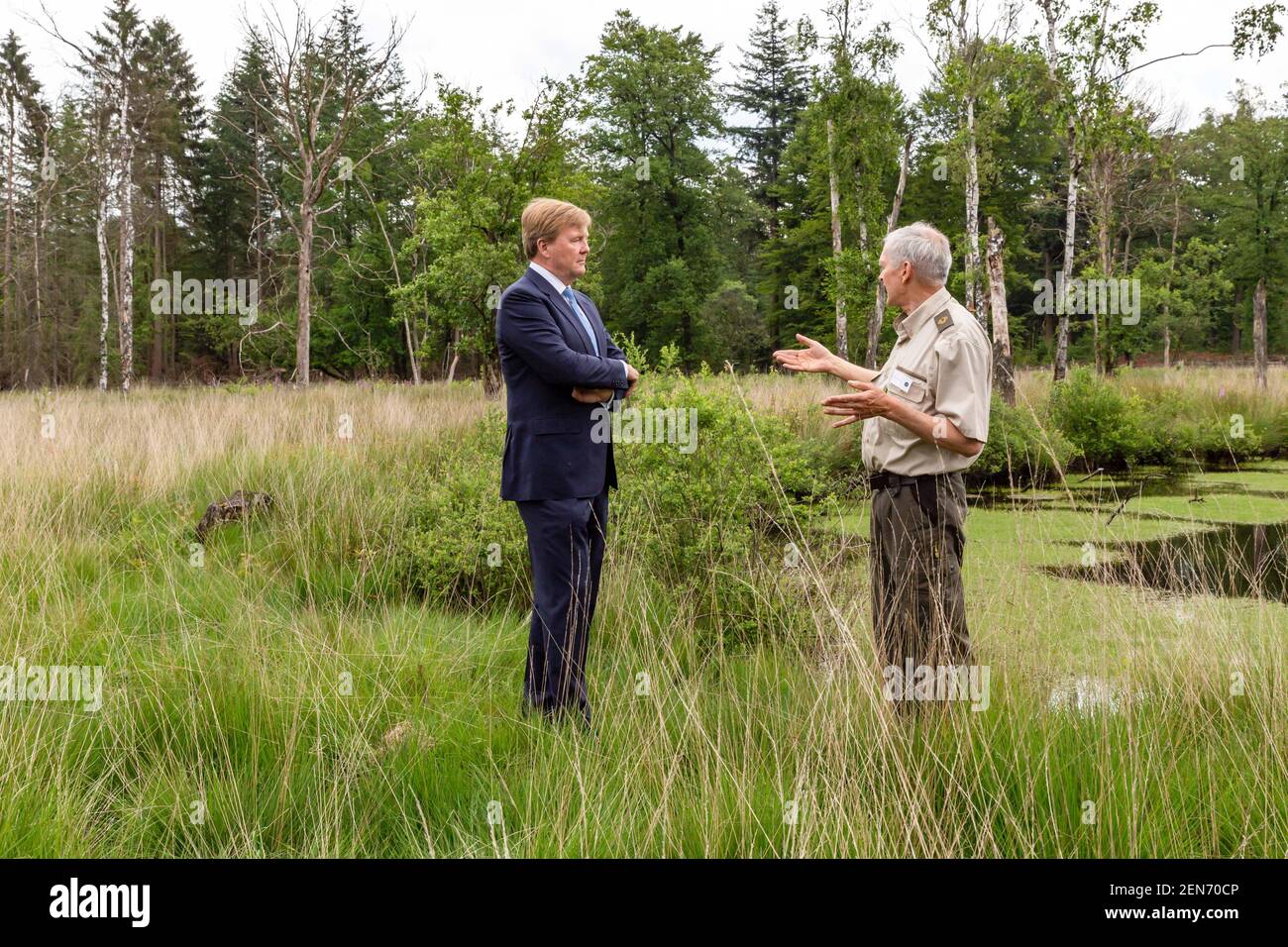 King Willem Alexander opens a new Park Pavilion at De Hoge Veluwe ...