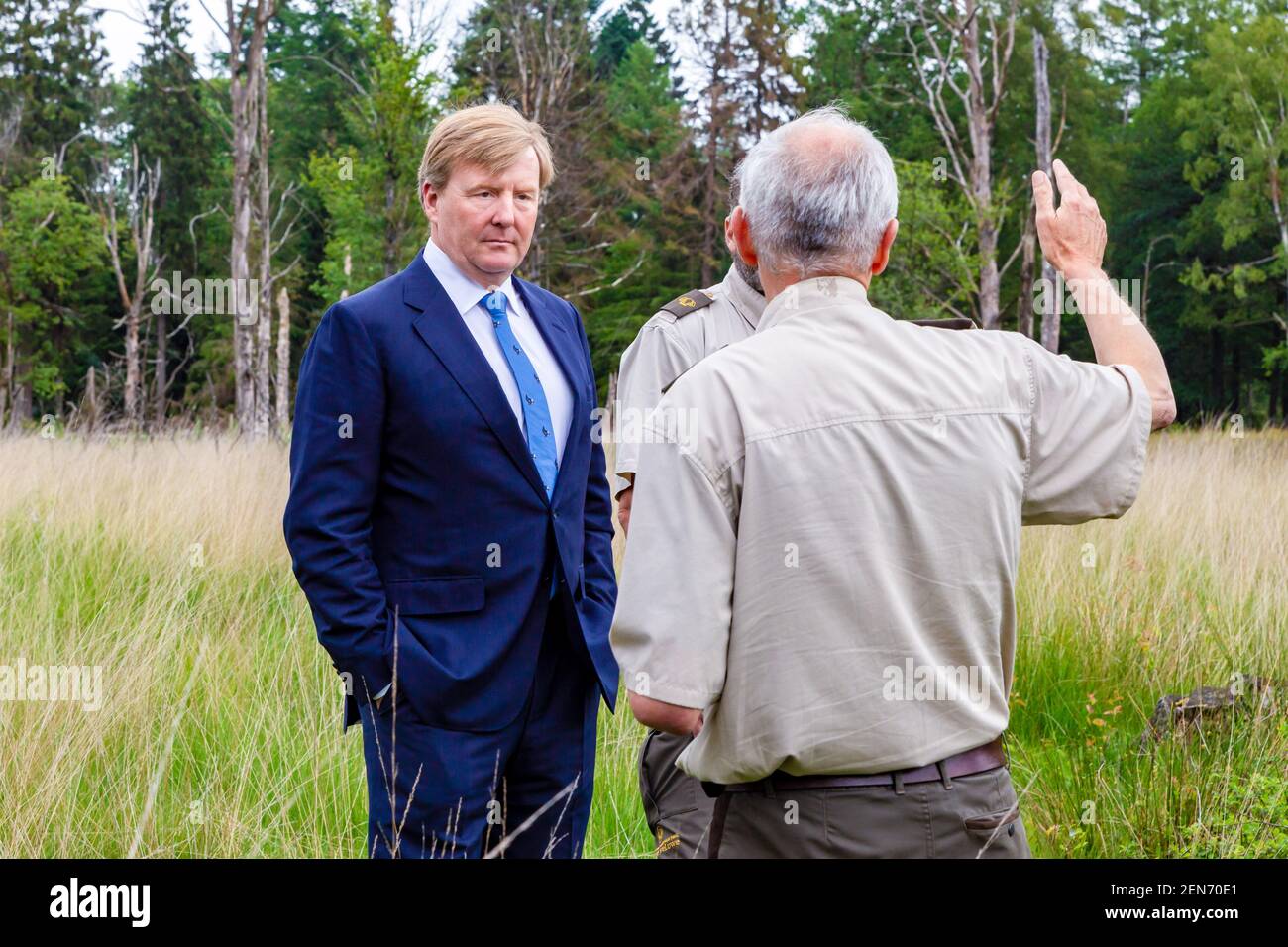 King Willem Alexander opens a new Park Pavilion at De Hoge Veluwe ...
