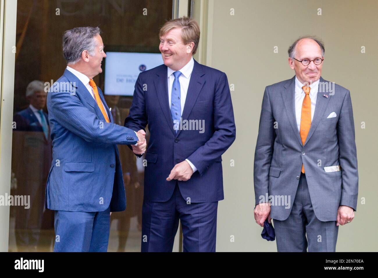 King Willem Alexander opens a new Park Pavilion at De Hoge Veluwe ...