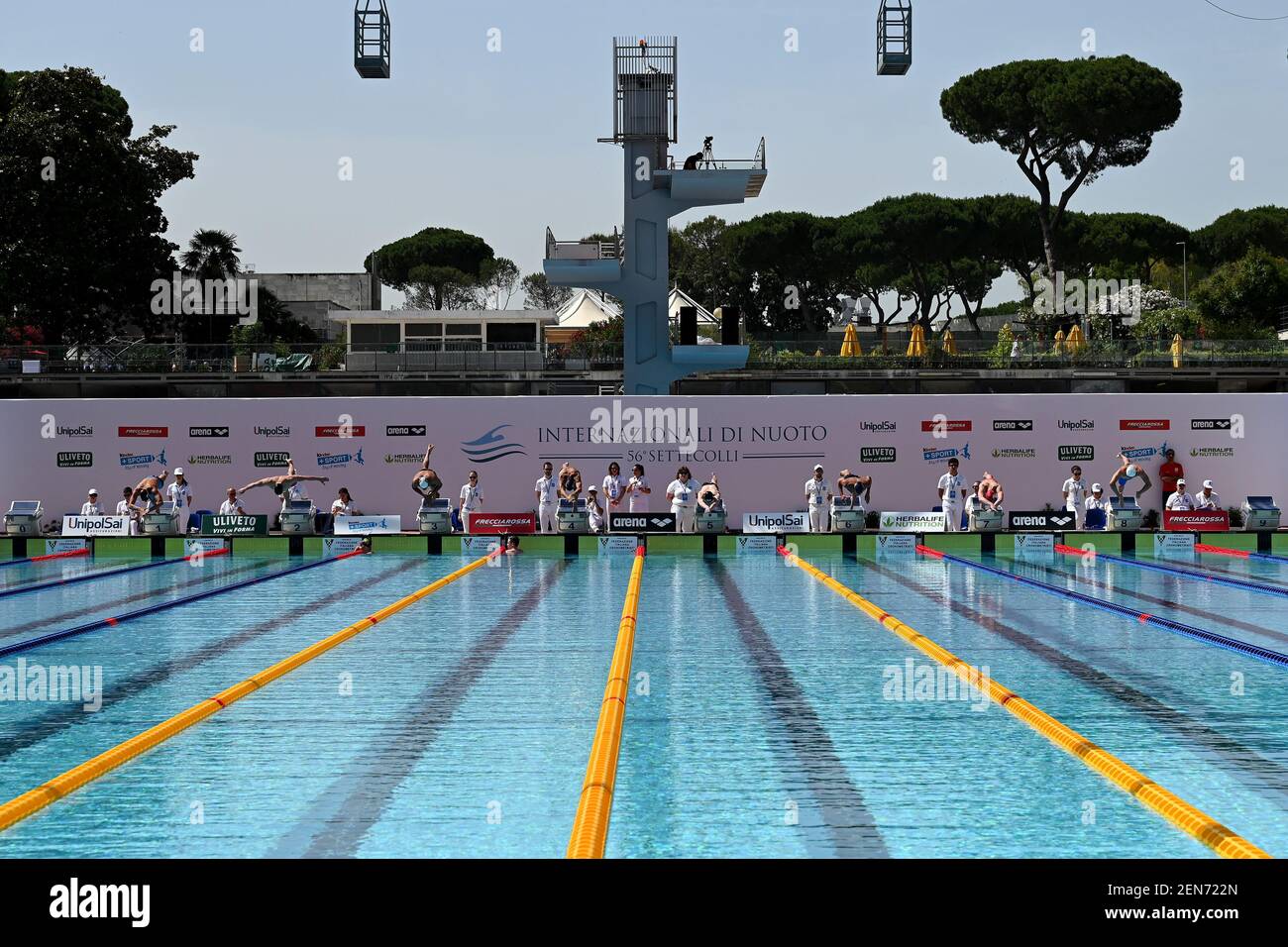 Start Men's 400m Freestyle Roma 21/06/2019 Foro Italico FIN 56 Trofeo ...