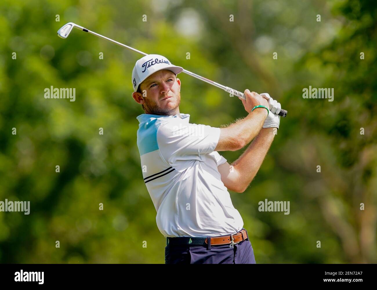 June 21, 2019: Derek Oland during the second round of the Web.com Tour ...