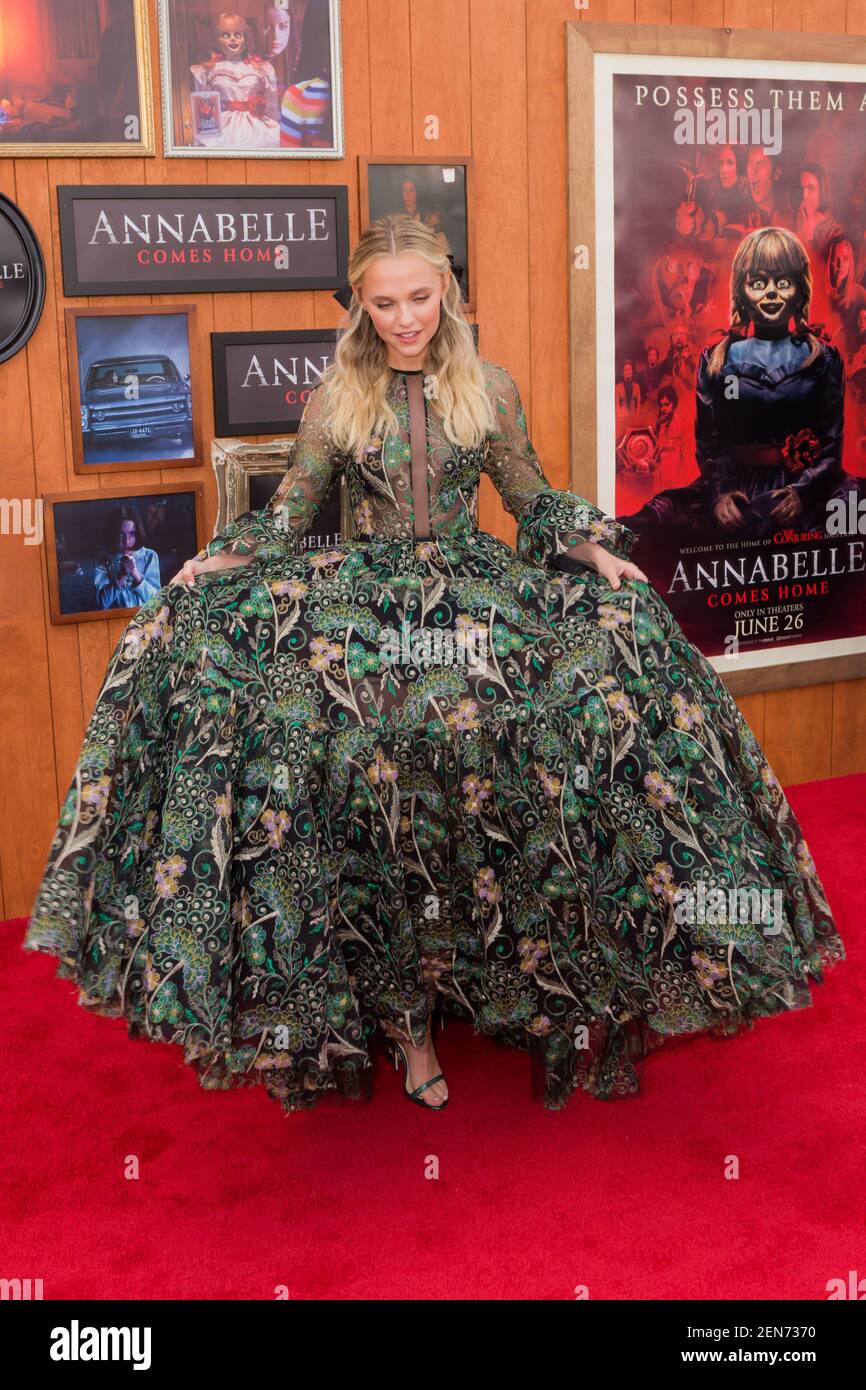 WESTWOOD, LOS ANGELES, CALIFORNIA, USA - JUNE 20: Madison Iseman ...