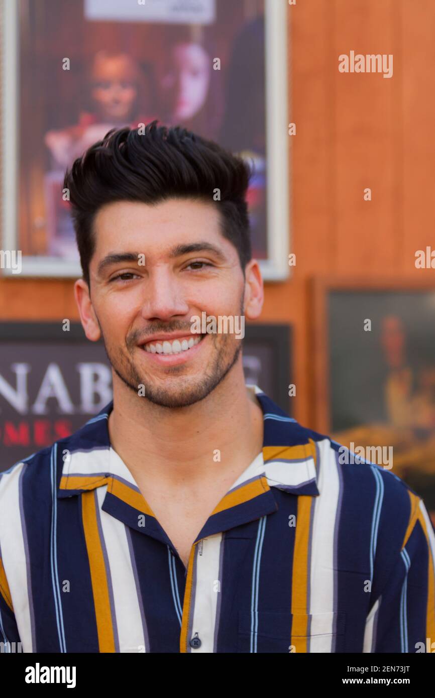 WESTWOOD, LOS ANGELES, CALIFORNIA, USA - JUNE 20: Josh Leyva arrives at ...