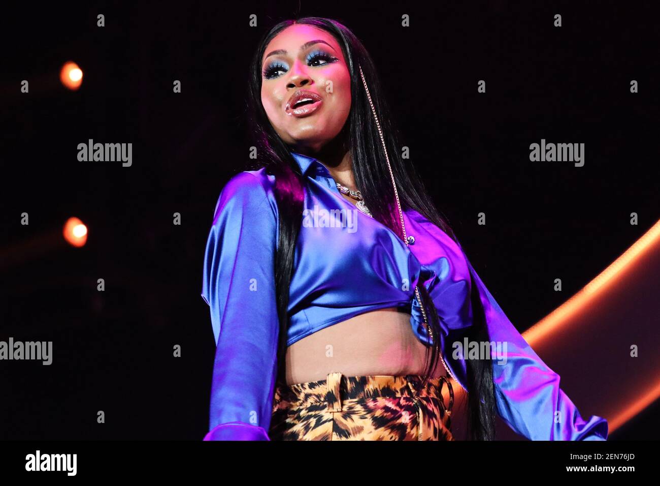LOS ANGELES, CALIFORNIA, USA - JUNE 22: Rapper Yung Miami of City Girls ...