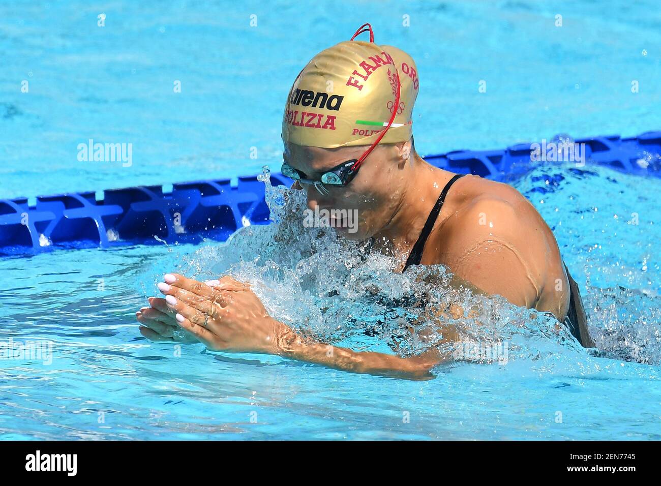 Ilaria Scarcella Fiamme Oro Italy ITA Women's 200m Breaststroke Roma 23 ...