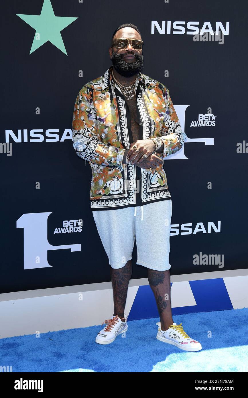 Rick Ross at the 2019 BET Awards held at Microsoft Theater on June 23 ...