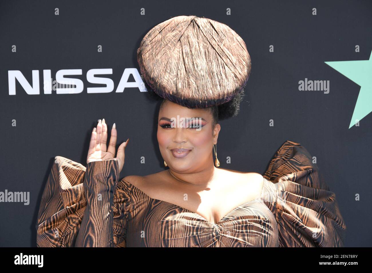 Lizzo at the 2019 BET Awards held at Microsoft Theater on June 23, 2019 ...