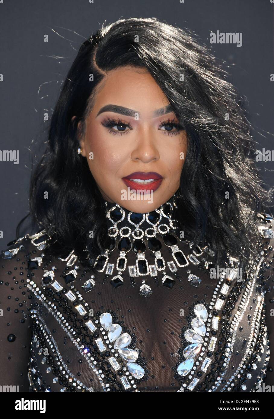 B. Simone at the 2019 BET Awards held at Microsoft Theater on June 23 ...