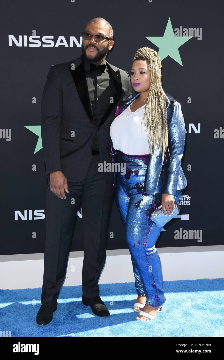 Tyler Perry at the 2019 BET Awards held at Microsoft Theater on June 23 ...