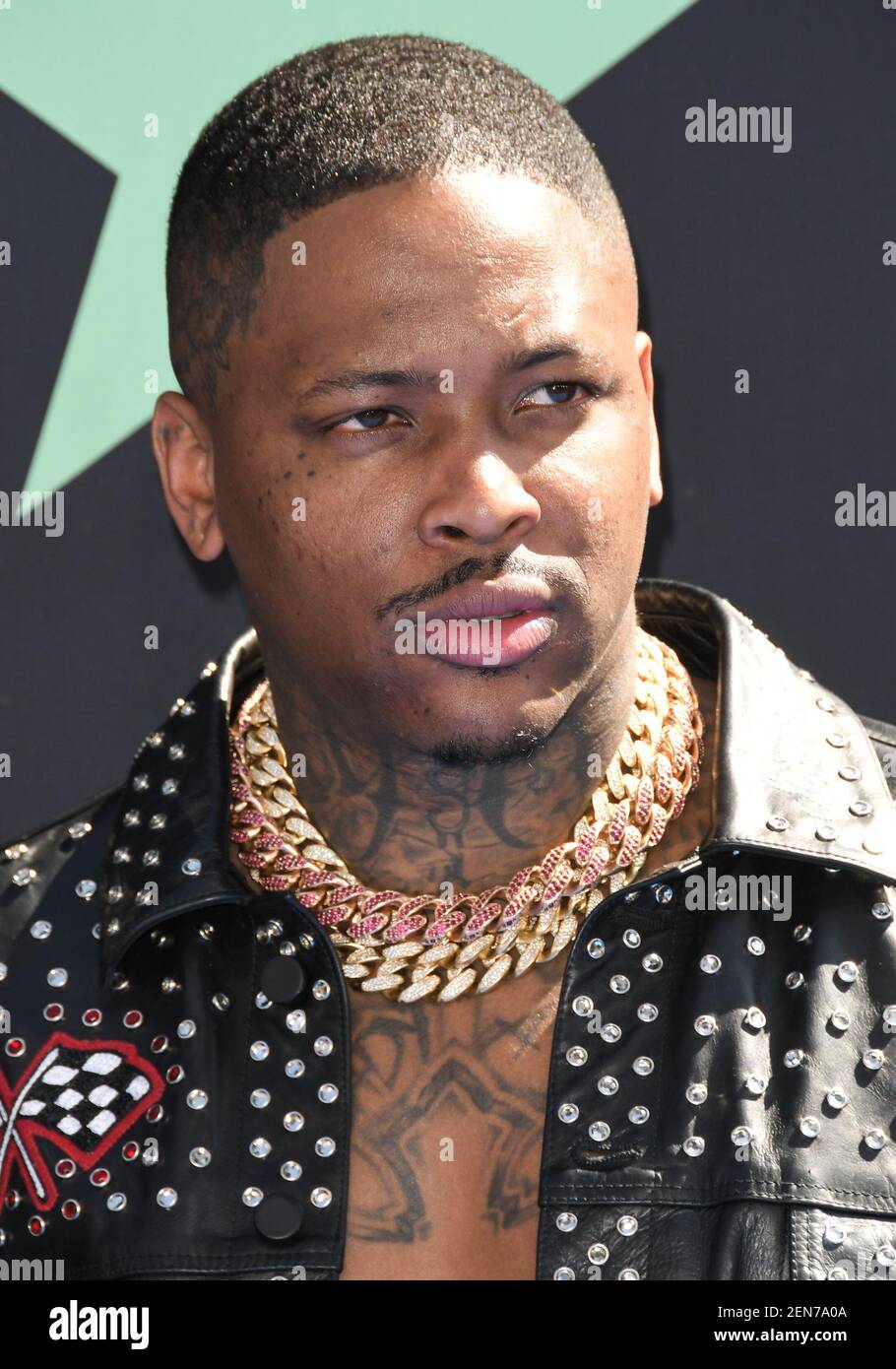 YG at the 2019 BET Awards held at Microsoft Theater on June 23, 2019 in ...