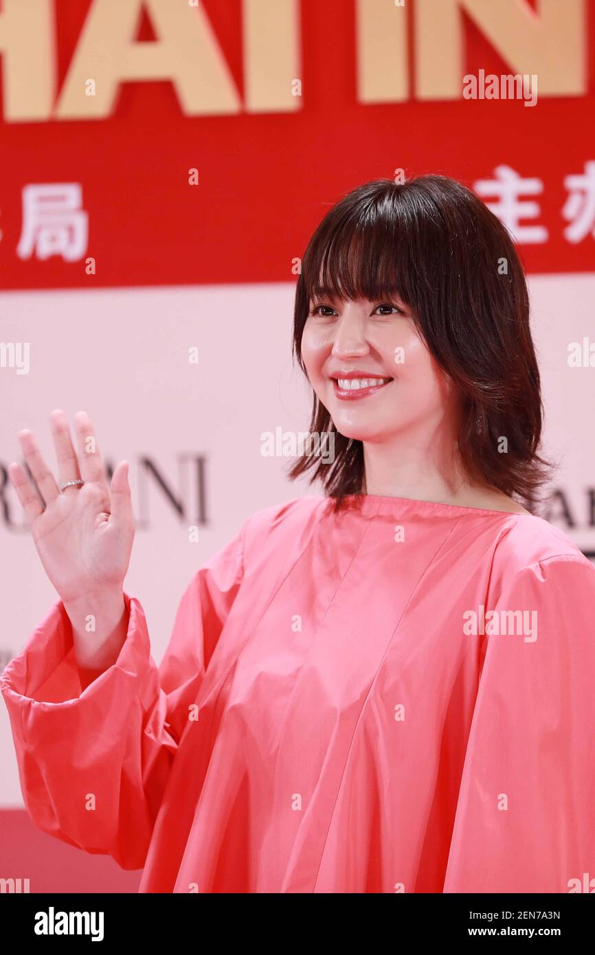 Japanese actress and model Masami Nagasawa arrives on the red carpet ...