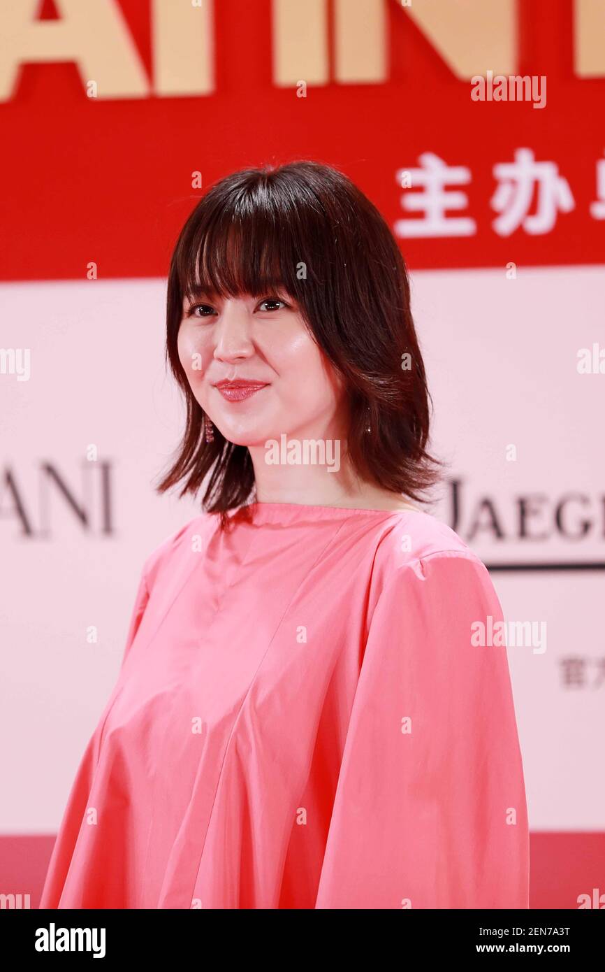 Japanese actress and model Masami Nagasawa arrives on the red carpet ...