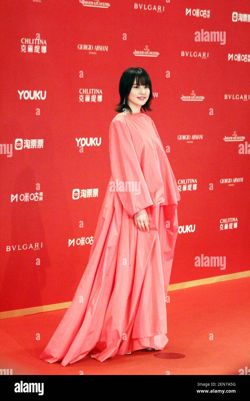 Japanese actress and model Masami Nagasawa arrives on the red carpet ...