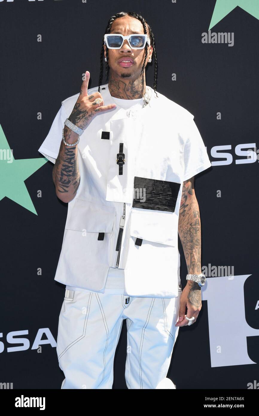 Tyga at the 2019 BET Awards held at Microsoft Theater on June 23, 2019 ...