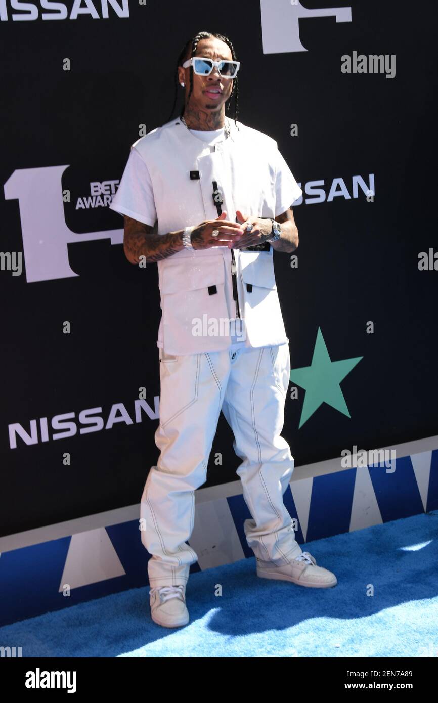 Tyga at the 2019 BET Awards held at Microsoft Theater on June 23, 2019 ...