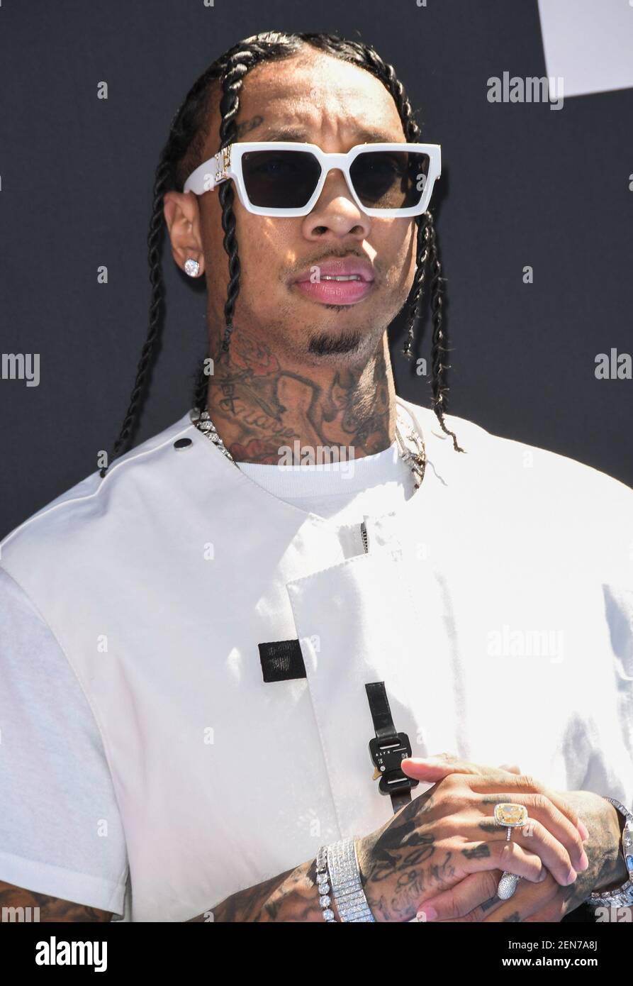 Tyga at the 2019 BET Awards held at Microsoft Theater on June 23, 2019 ...
