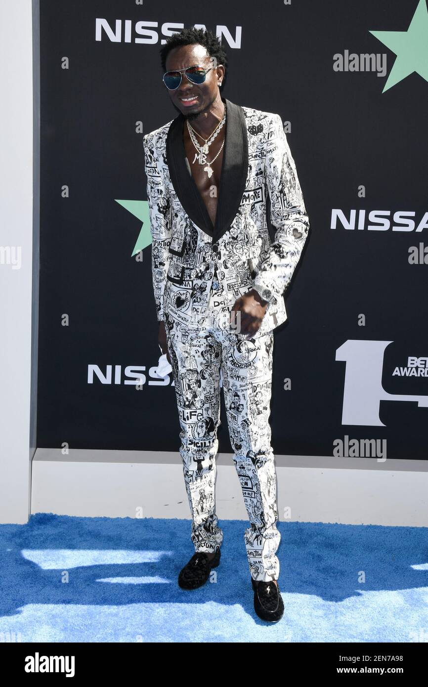 Michael Blackson at the 2019 BET Awards held at Microsoft Theater on ...