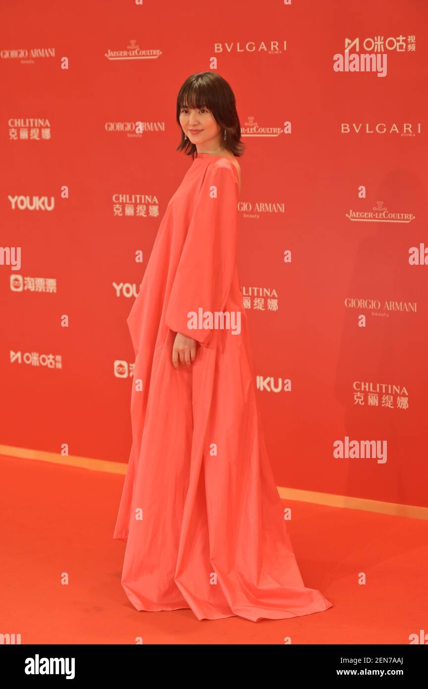 Japanese actress and model Masami Nagasawa arrives on the red carpet ...