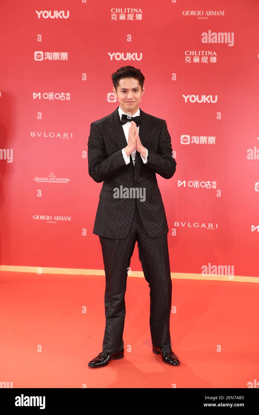 Japanese singer and actor Ryota Katayose arrives on the red carpet for ...