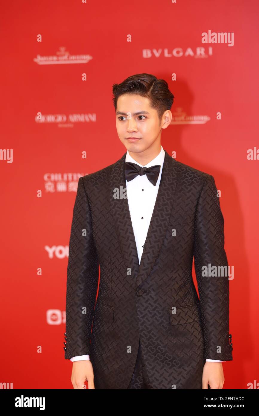 Japanese singer and actor Ryota Katayose arrives on the red carpet for ...