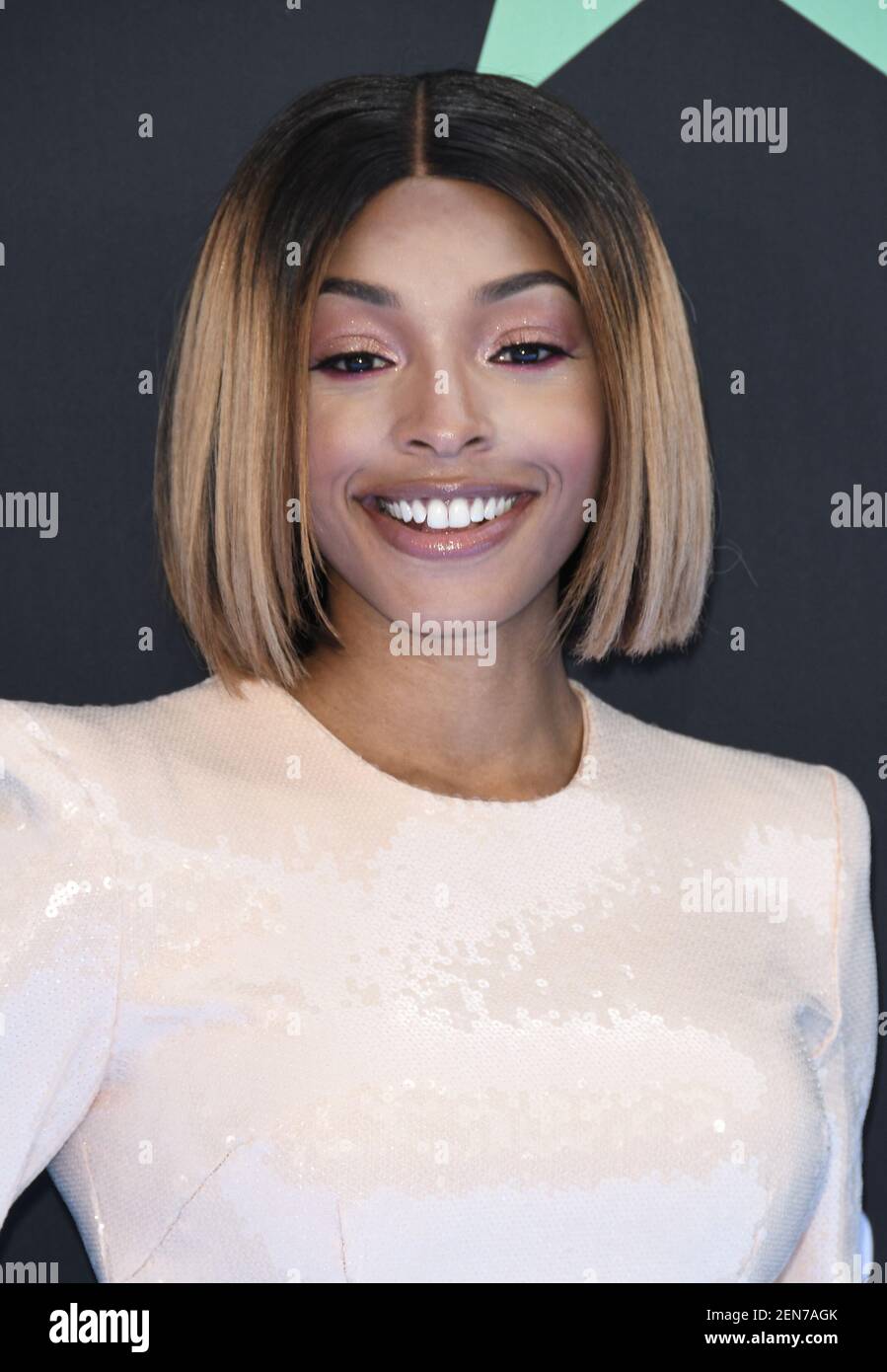 Jamila Mustafa at the 2019 BET Awards held at Microsoft Theater on June ...