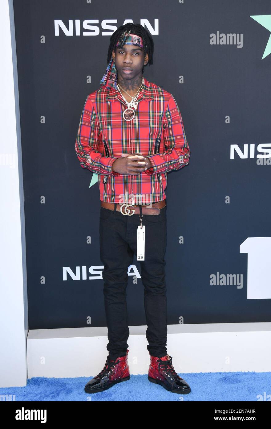 Polo G at the 2019 BET Awards held at Microsoft Theater on June 23 ...