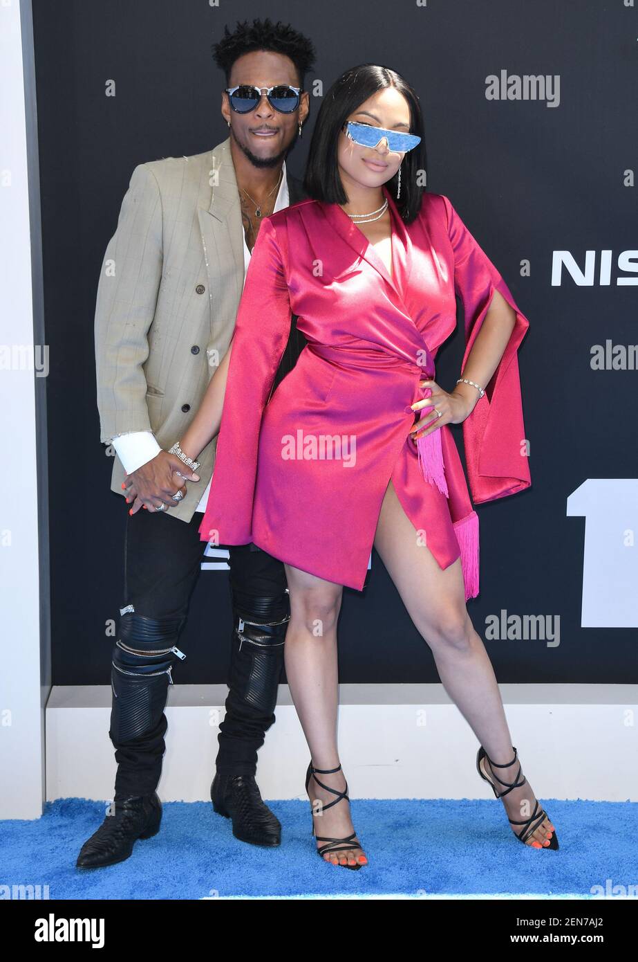 Aliya Janell and Tallie LŽon at the 2019 BET Awards held at Microsoft ...