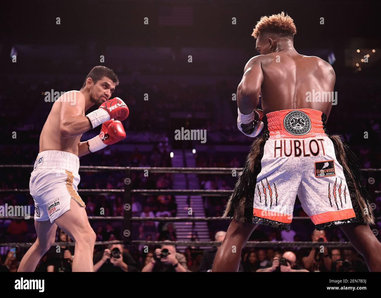 LAS VEGAS - JUNE 23: Jermell Charlo vs Jorge Cota at Fox Sports "PBC on ...