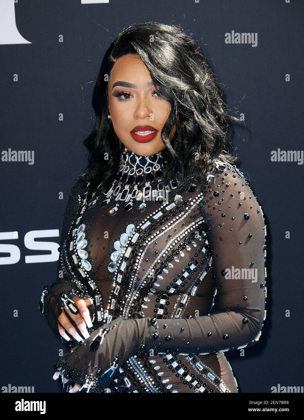 B. Simone attends the 2019 BET Awards on June 23, 2019 in Los Angeles ...