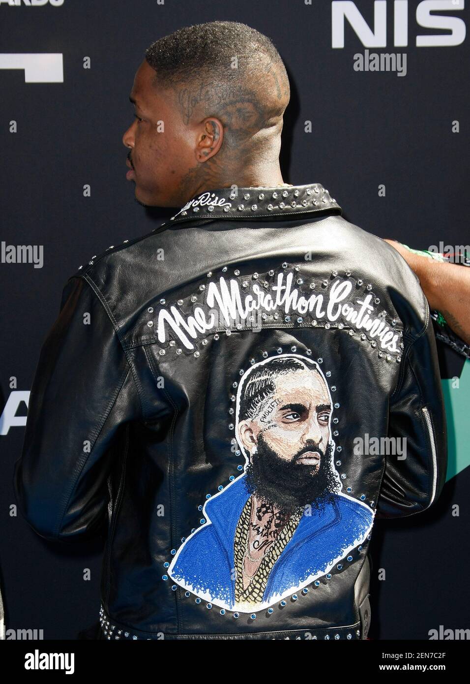 YG attends the 2019 BET Awards on June 23, 2019 in Los Angeles ...