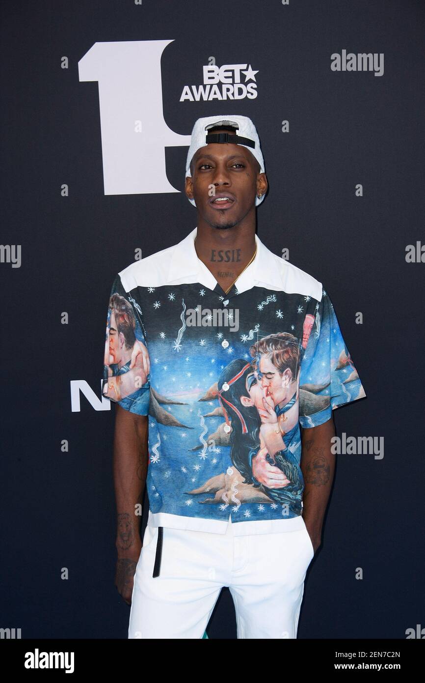 Octavian attends the 2019 BET Awards on June 23, 2019 in Los Angeles ...