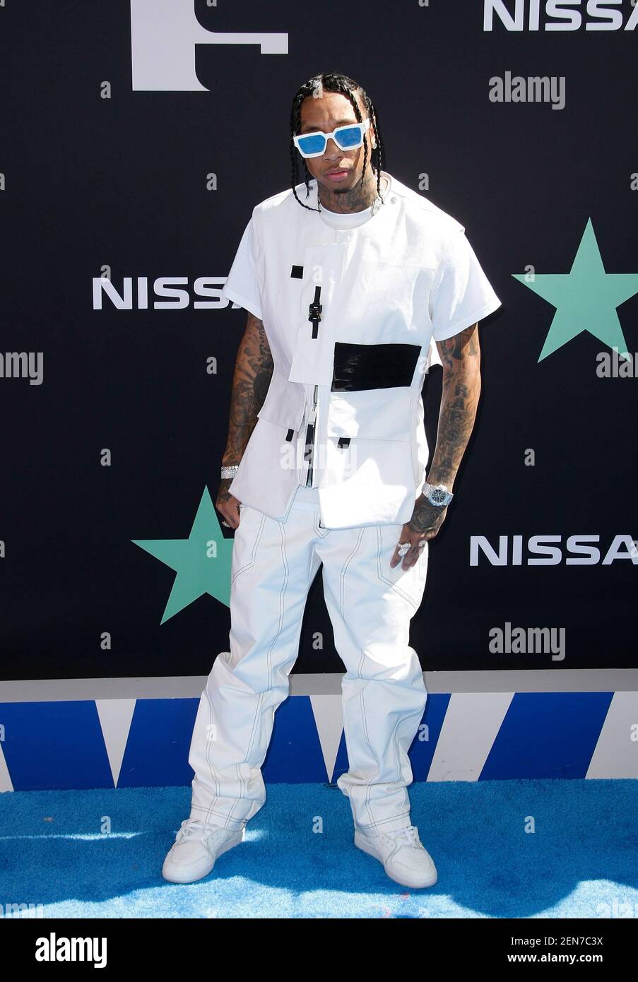 Tyga attends the 2019 BET Awards on June 23, 2019 in Los Angeles ...
