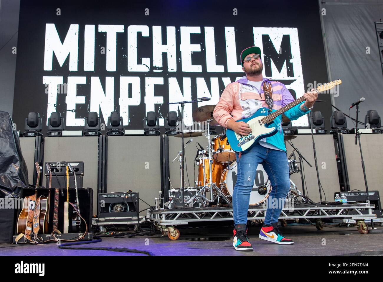 Mitchell Tenpenny during the LakeShake Music Festival on June, 23 2019 ...