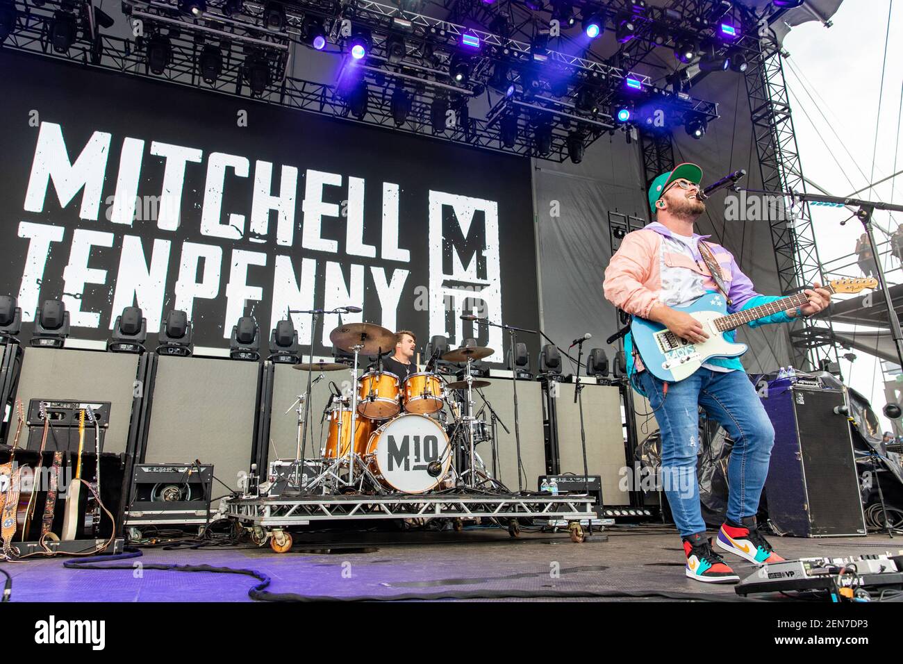 Mitchell Tenpenny during the LakeShake Music Festival on June, 23 2019 ...