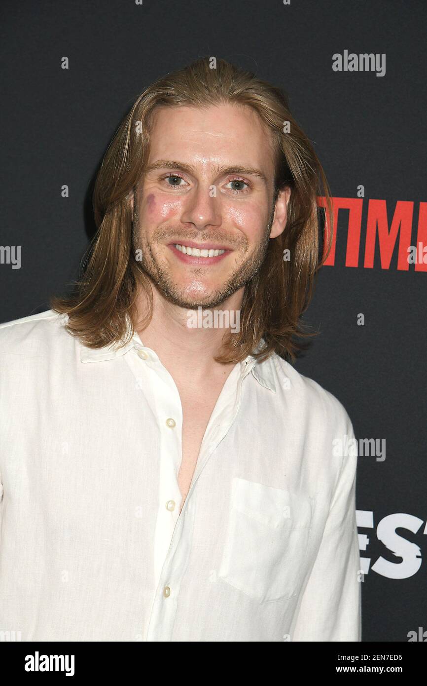 Zach Booth attends the Showtime limited series "The Loudest Voice ...
