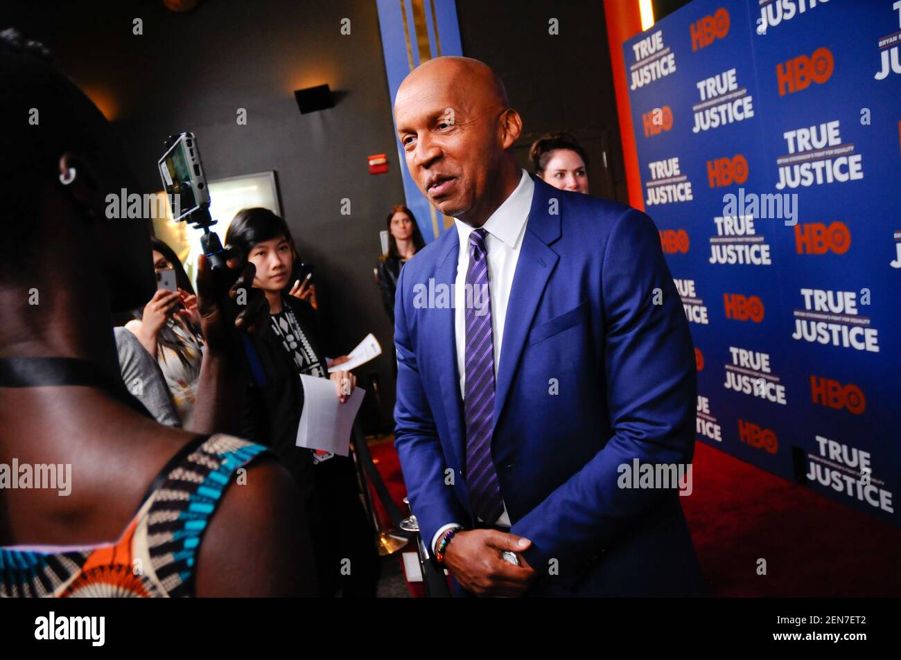 Bryan Stevenson attends the "True Justice: Bryan Stevenson's Fight For ...