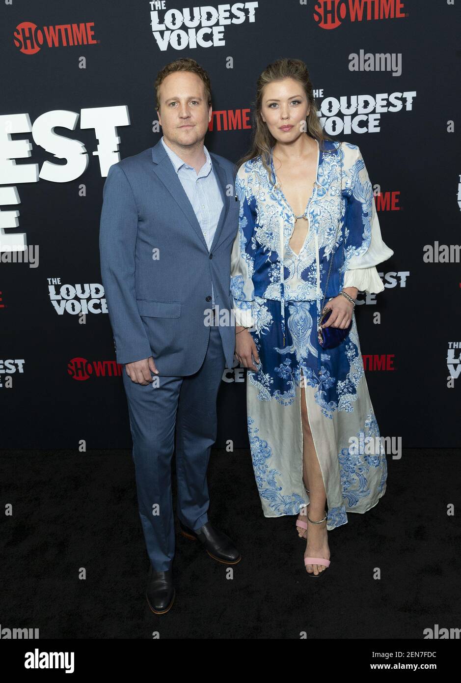 Patch Darragh and guest attend Showtime network premiere of The Loudest ...