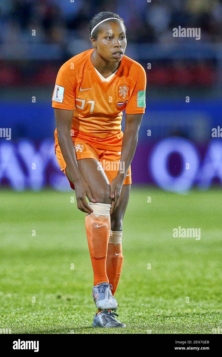 RENNES, 24-06-2019 , Roazhon Park, World Cup Football Women. Netherlands player Lineth ...