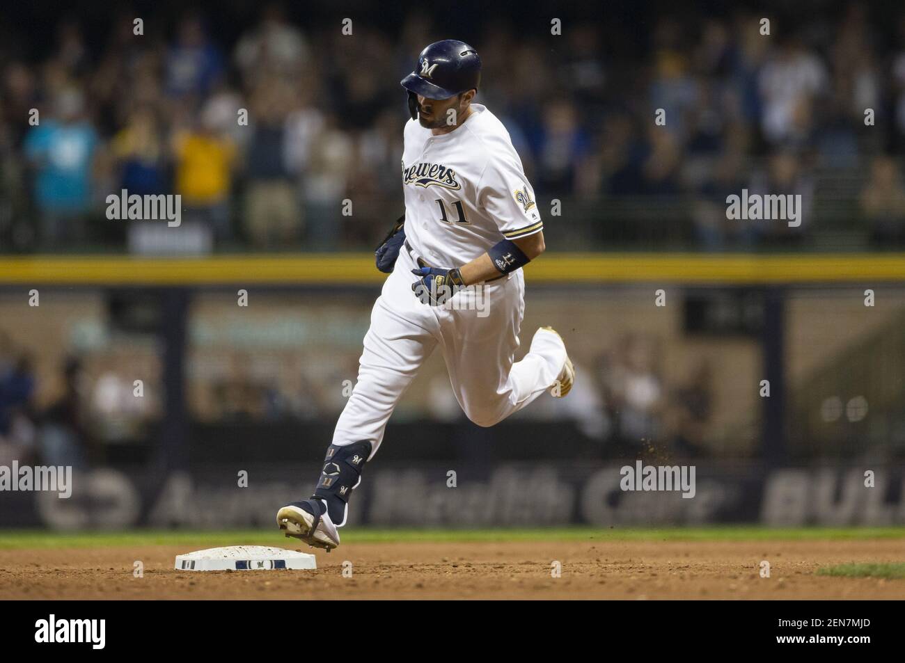 June 26 2019 Milwaukee Brewers Second Baseman Mike Moustakas 11 Hits