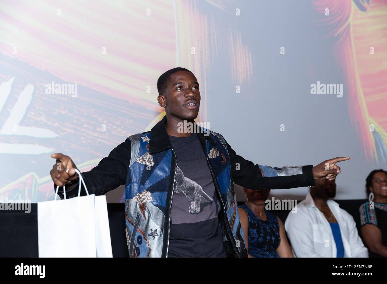 Damson Idris, who plays "Franklin Saint" on FX Networks' tv series ...