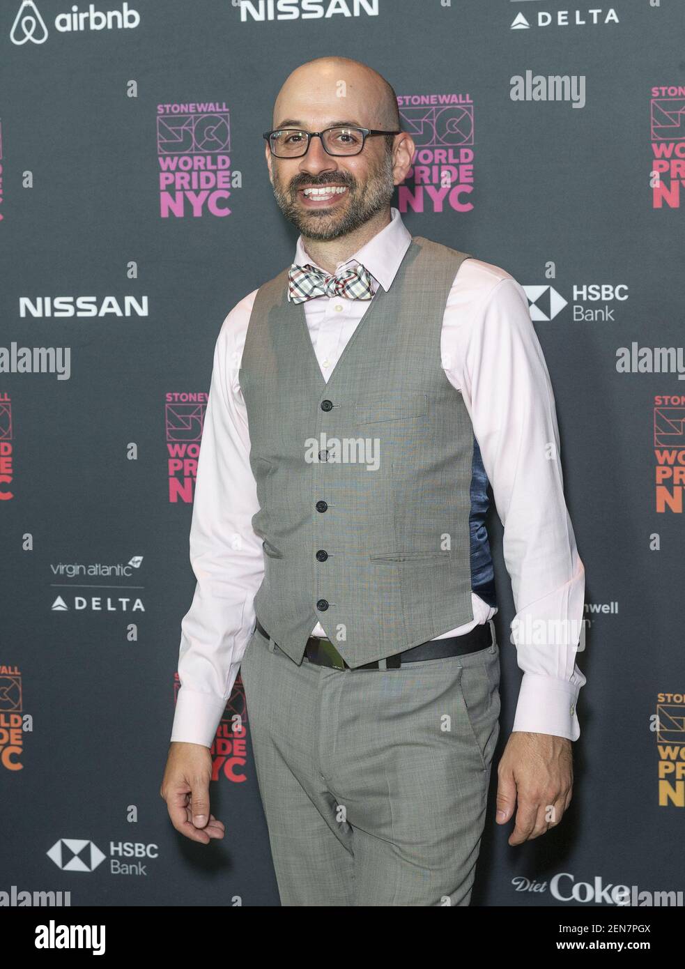Aaron Morris attends the WorldPride Opening Ceremony Benefit Concert at ...