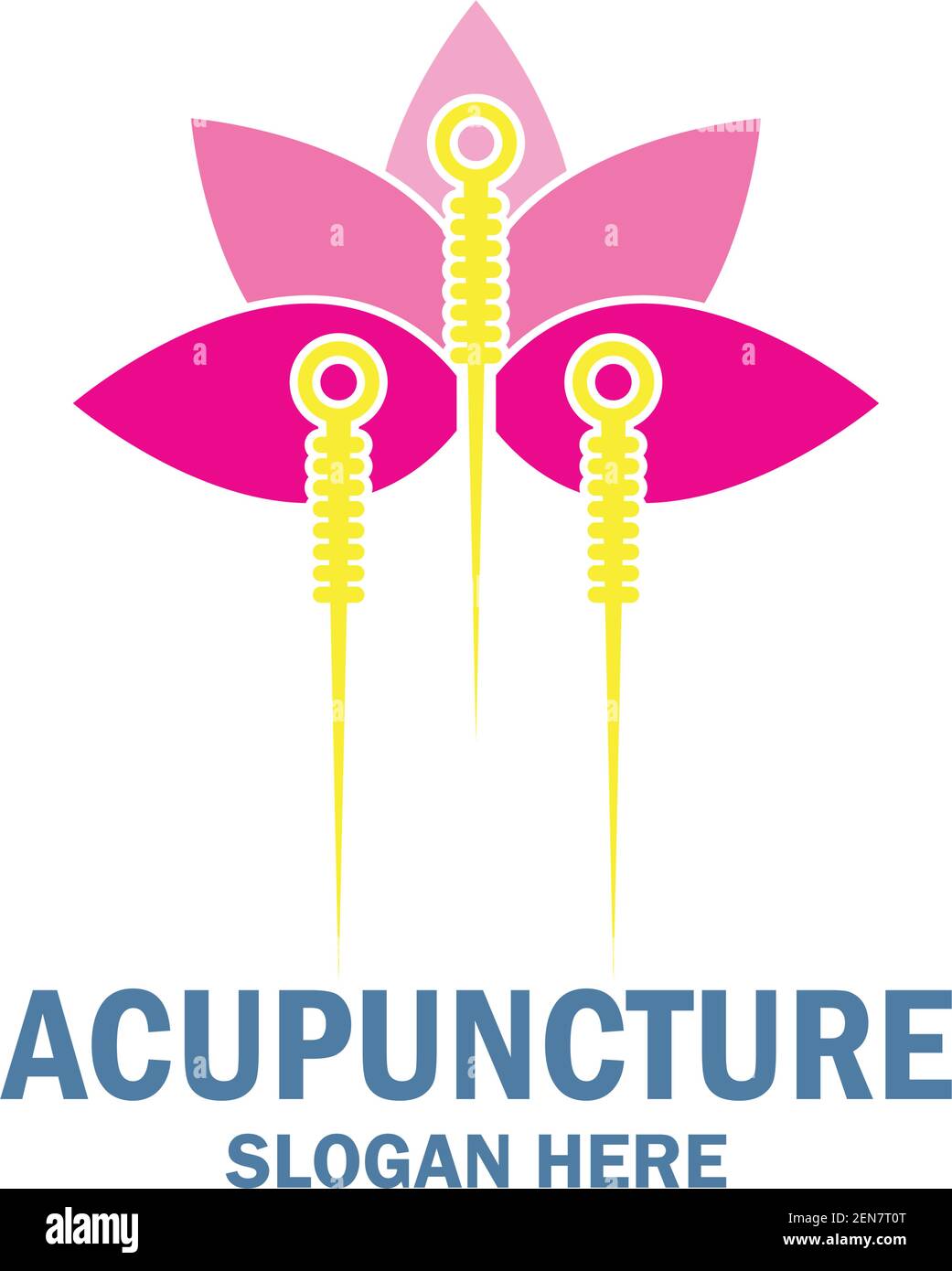 acupuncture therapy logo with text space for your slogan / tagline ...