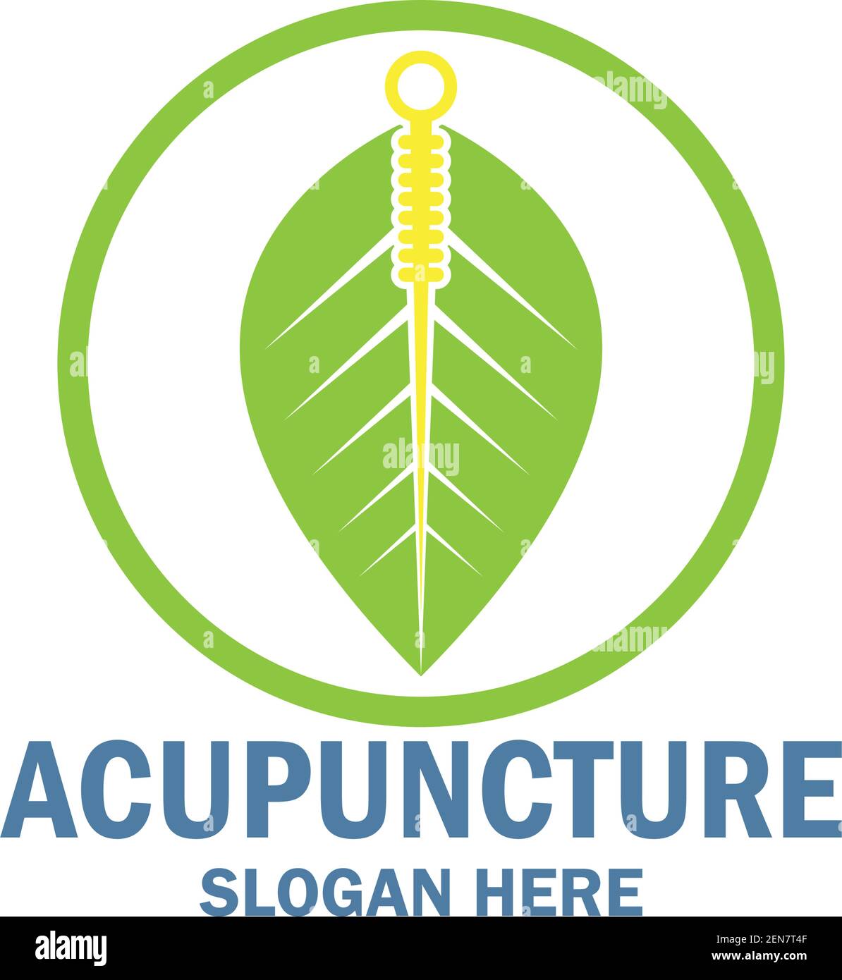 acupuncture therapy logo with text space for your slogan / tagline ...