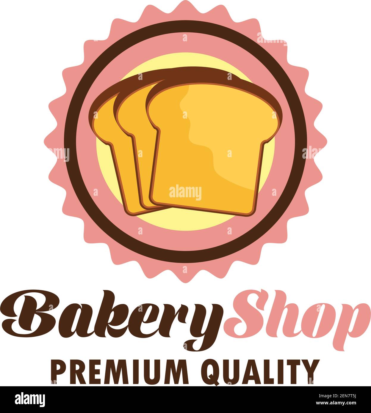 bakery logo with text space for your slogan tagline, vector ...