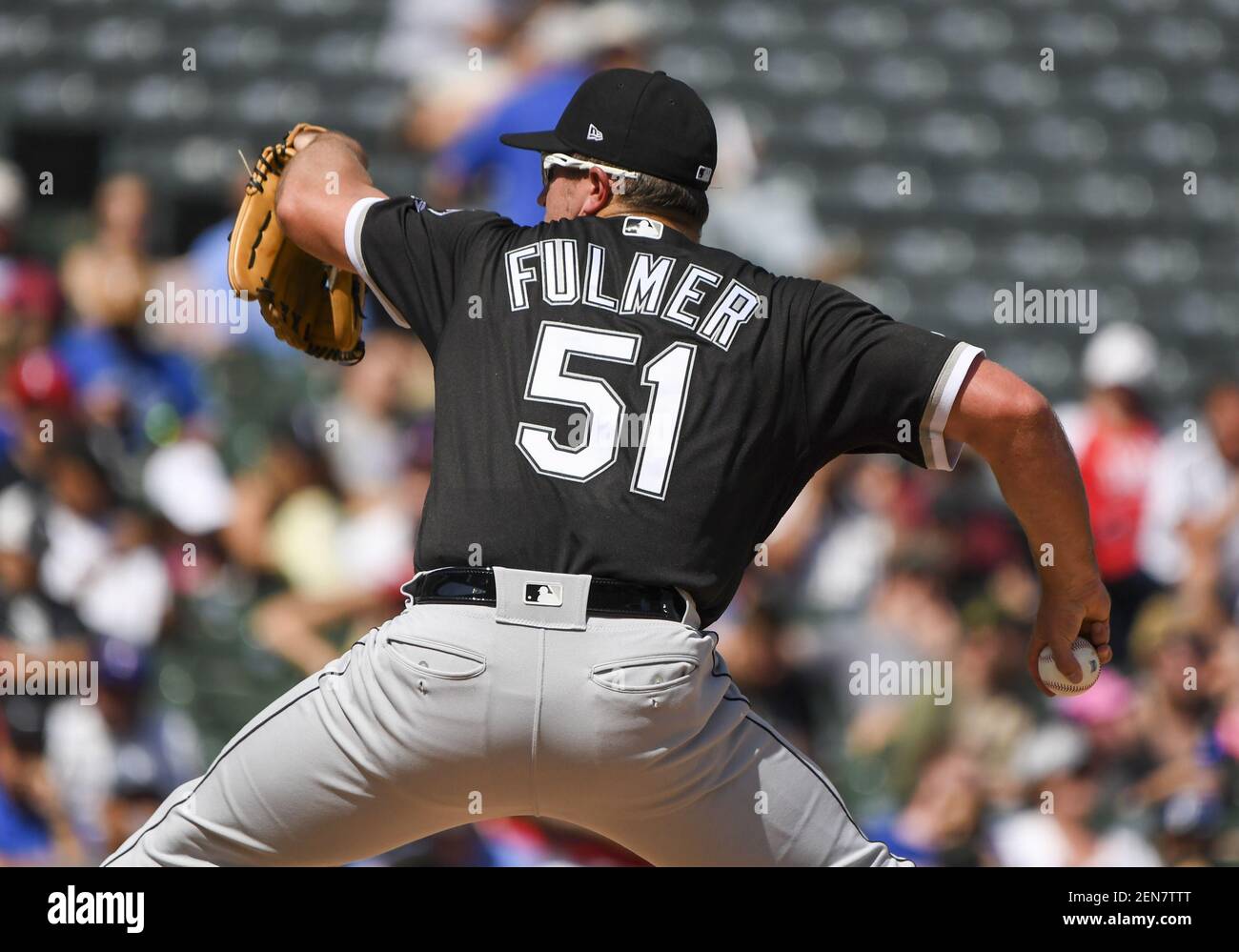 June 23, 2019: Chicago White Sox starting pitcher Carson Fulmer #51 on ...