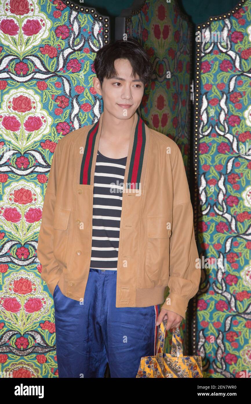 Chinese actor and singer Xiao Zhan of male idol group X NINE attends ...